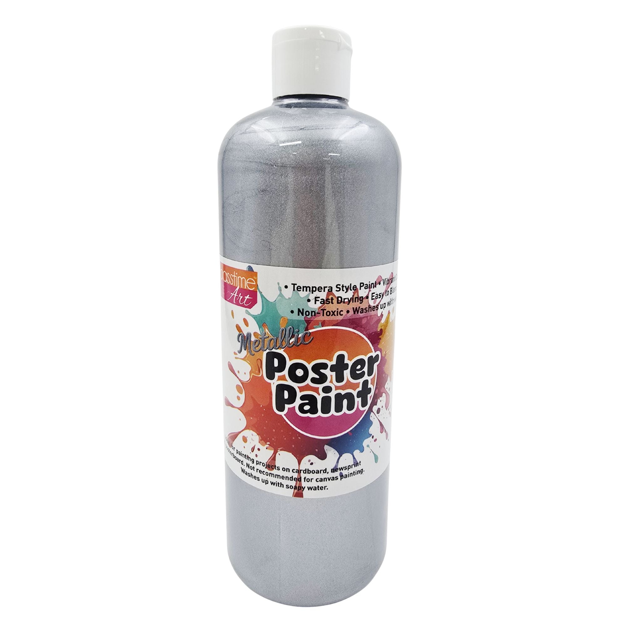 Poster Paint - Metallic Silver – Passtime Crafts