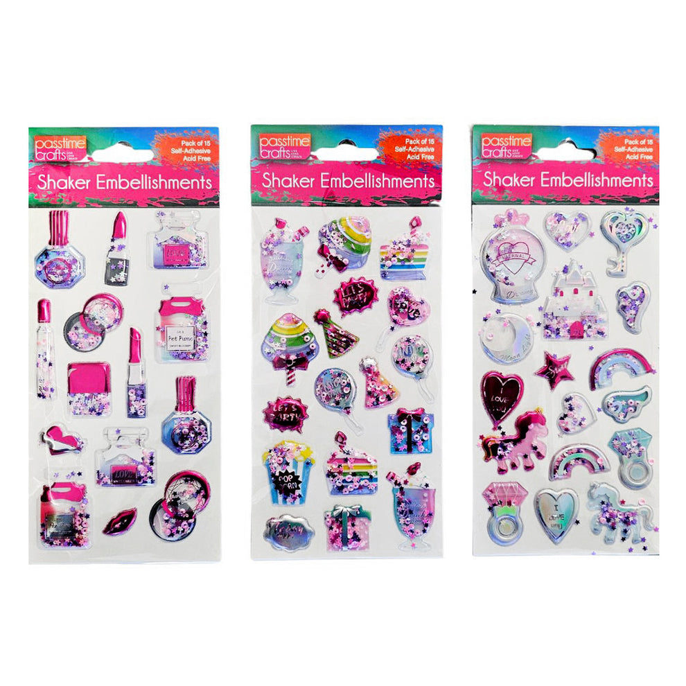 Shaker Stickers – Passtime Crafts