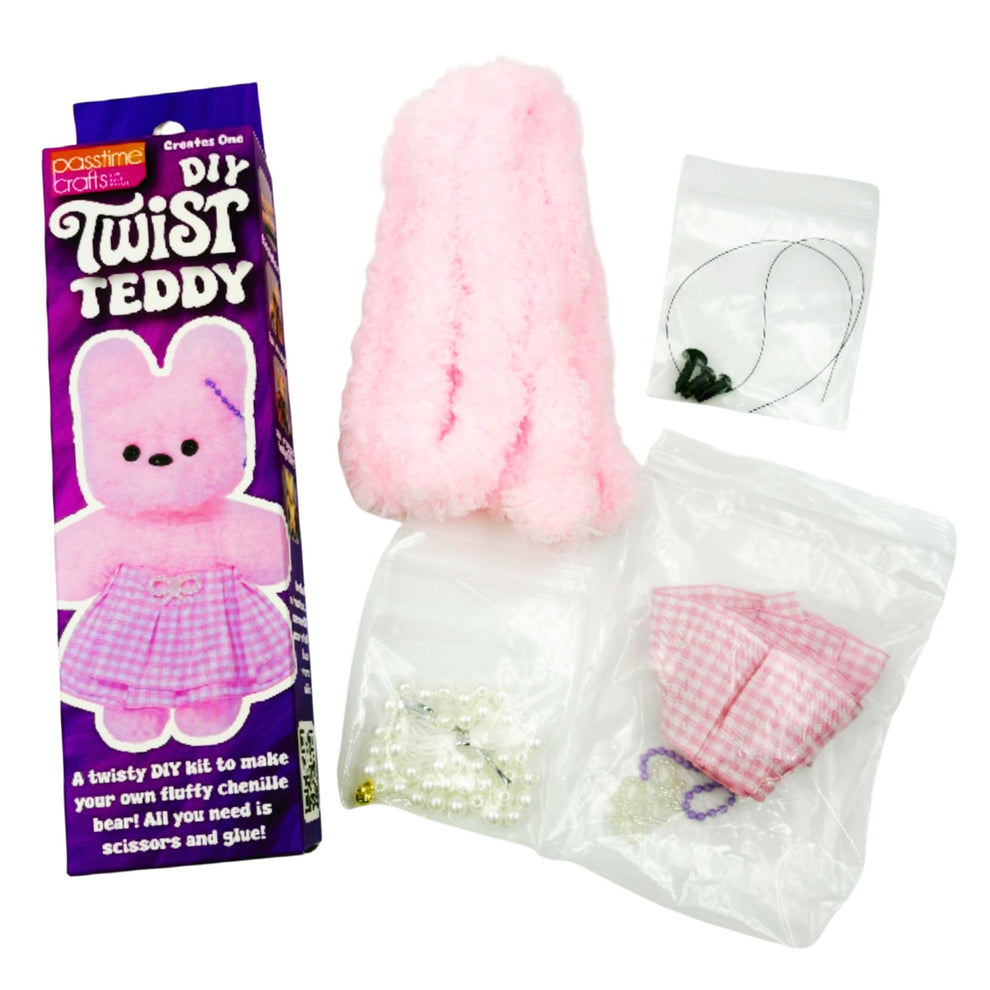 DIY Twist Teddy Kit – Passtime Crafts