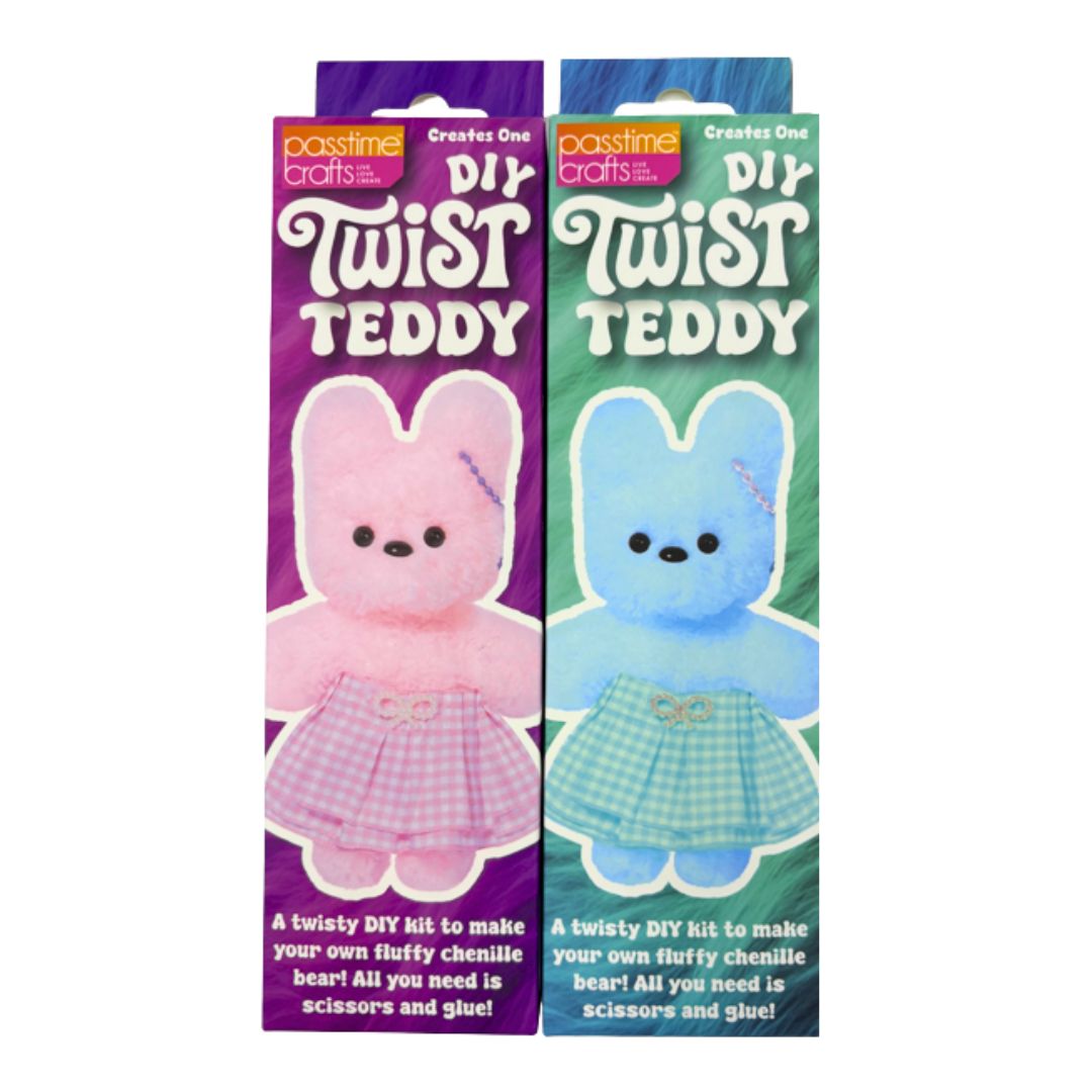 DIY Twist Teddy Kit – Passtime Crafts