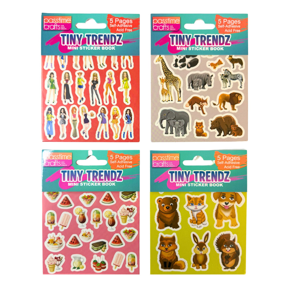 Tiny Trendz Sticker Book – Passtime Crafts