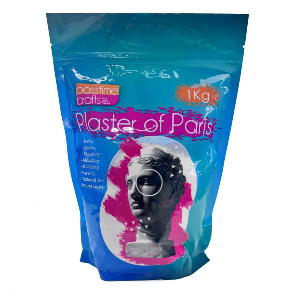 Plaster of Paris 1kg – Passtime Crafts