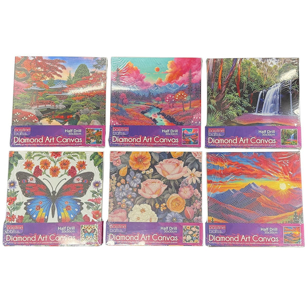 Diamond Art Stretched Canvas 30x30 – Passtime Crafts